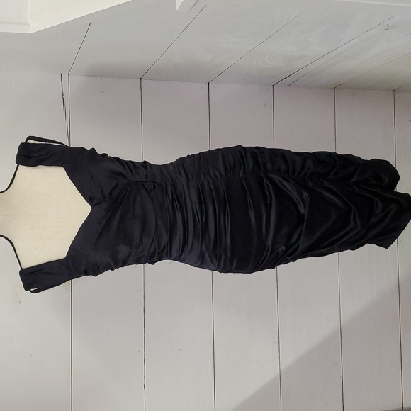 Cache | Dresses | Cache Little Black Silk Dress | Poshmark